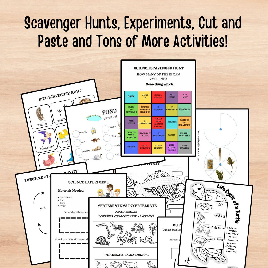 Science Curriculum Mega Bundle: Interactive Learning Journal - Etsy