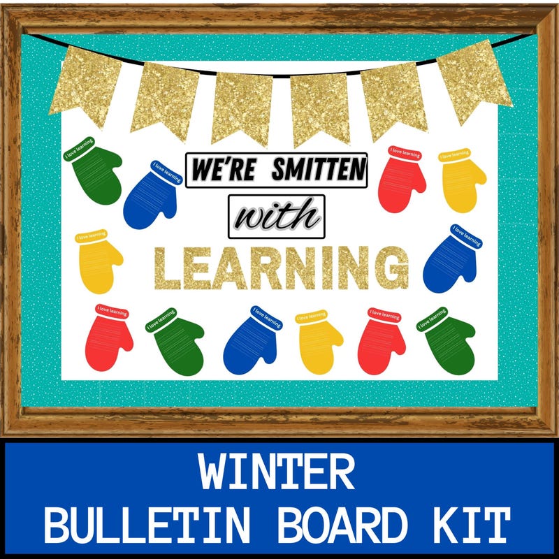Mitten Bulletin Board - Etsy