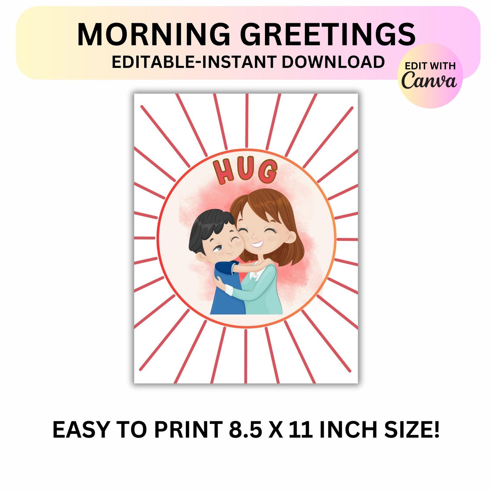Classroom Morning Greeting Display Pack Morning Greeting for Students ...