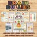 Cognitive Behavorial Therapy CBT Workbook Children Negative Thought ...