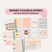 Classroom Binder Covers and Spines Editable Modern Boho Teacher ...