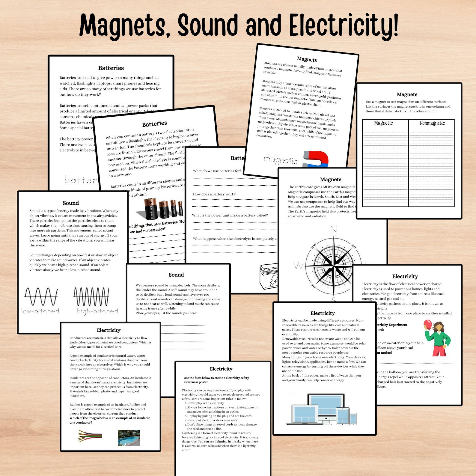 Science Curriculum Mega Bundle: Interactive Learning Journal - Etsy