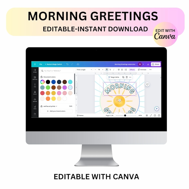 Classroom Morning Greeting Display Pack Morning Greeting for Students ...