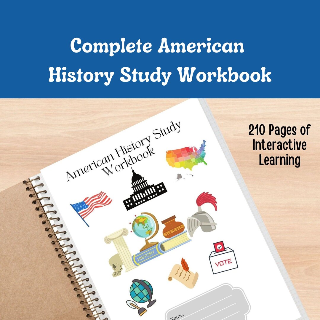 Mega Bundle American History Busy Book Homeschooling Preschool Learning ...
