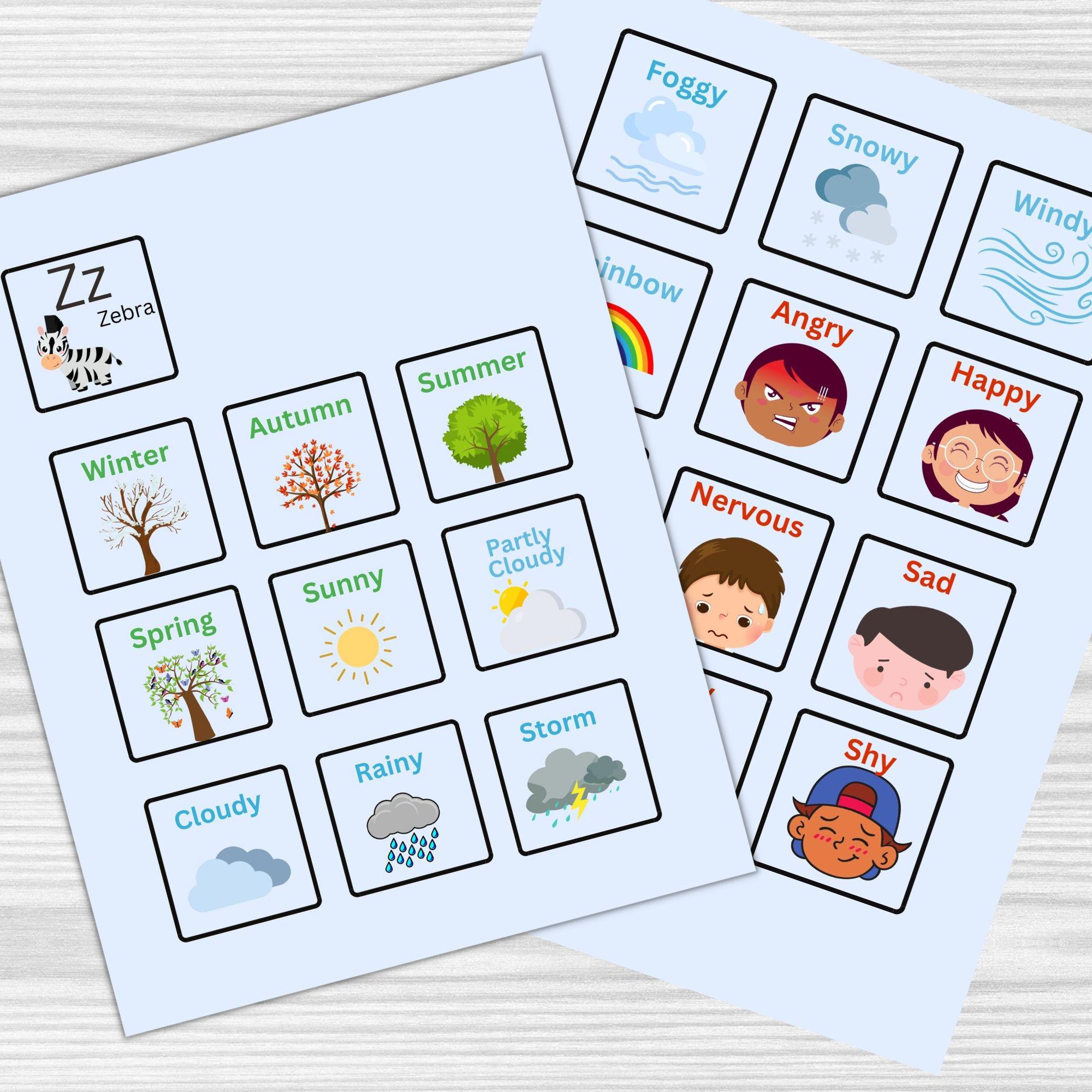 Daily Morning Board Circle Time Calendar Homeschool Printable Resource ...