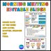 Editable Morning Meeting Slides for Preschool and Elementary | Daily ...