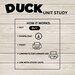 Duck Unit Study Homeschool Learning Material Charlotte Mason Preschool ...