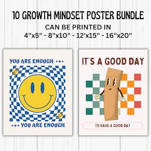 Retro Groovy Motivational Posters: Classroom Decor (digital Download ...