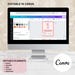 Number Ten Frames Classroom Editable Posters Modern Boho Counting ...