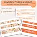 Classroom Binder Covers and Spines Editable Retro Teacher Organization ...