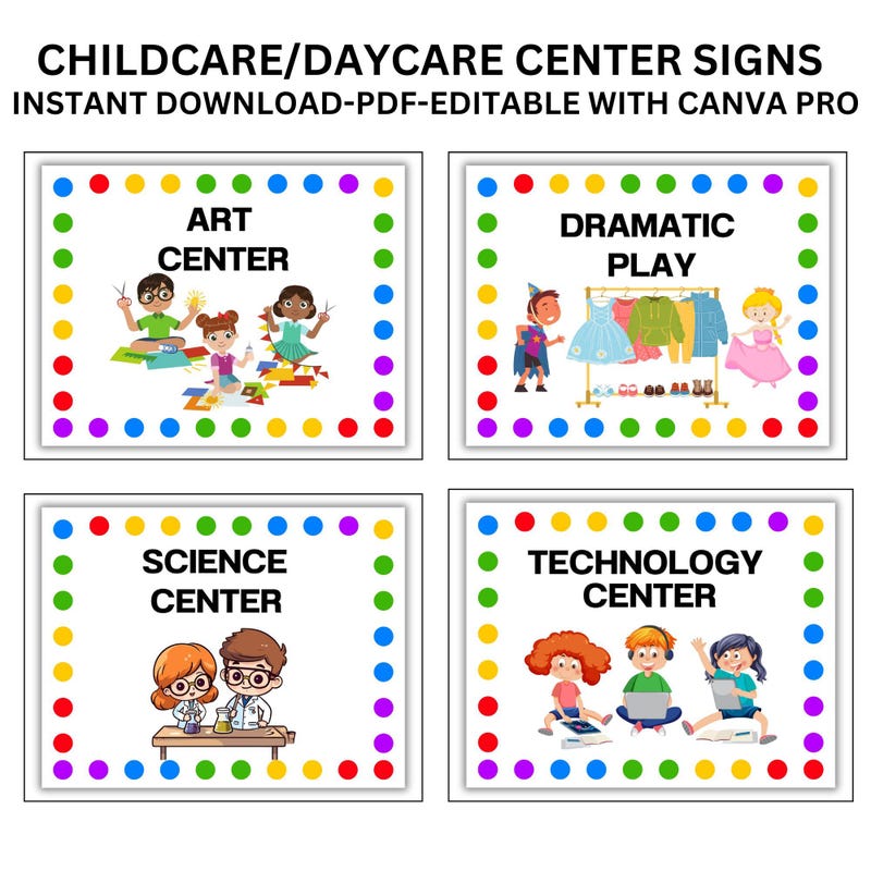 Daycare Classroom Center - Etsy UK