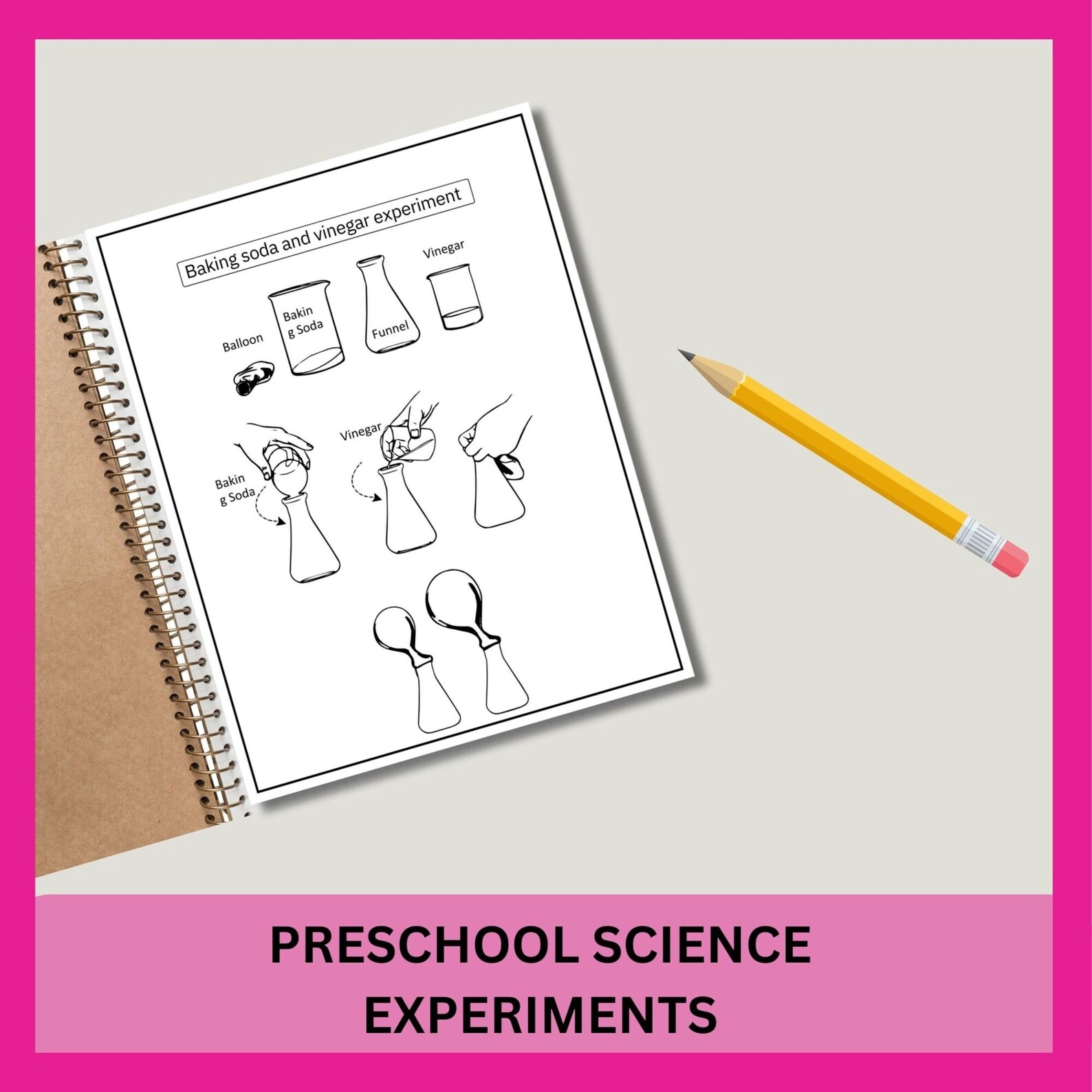 Kids Science Experiments Preschool STEM Science Experiment Printables ...