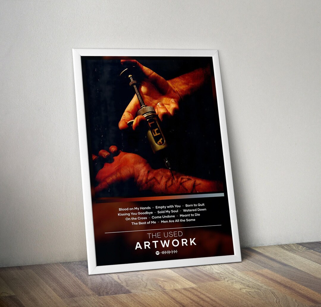 The Used Poster | Artwork Poster | Album Poster Print | 4 Color | Wall ...