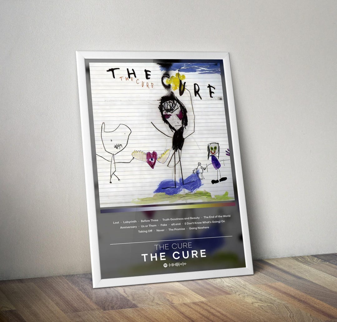 The Cure Poster | the Cure Album | Album Poster Print | 4 Color | Wall ...