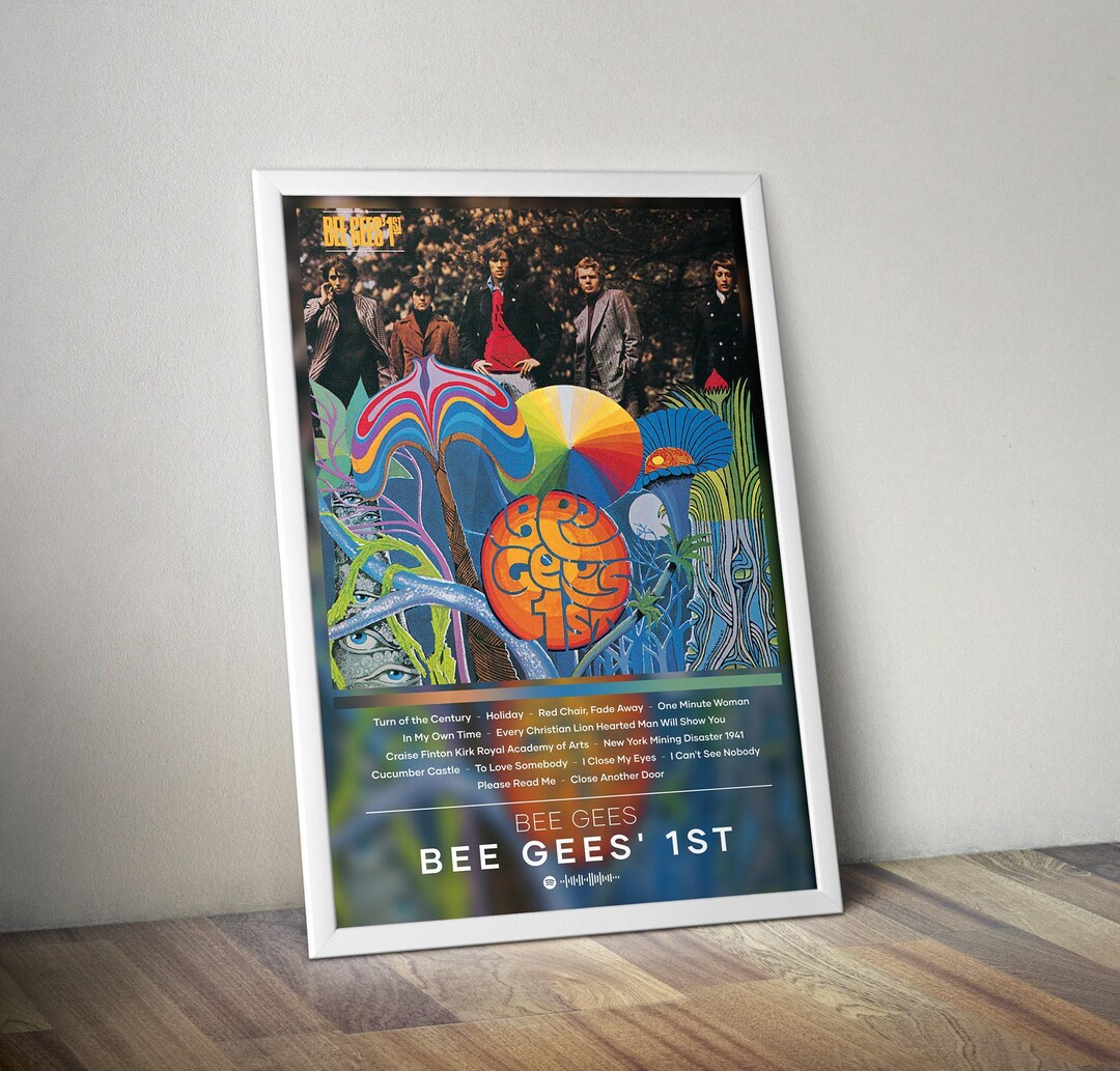 Bee Gees Poster Print Bee Gees' 1st Poster Album Poster Prints 4 Colors ...