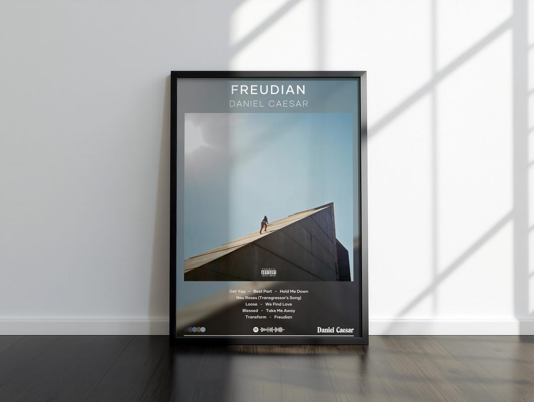 Daniel Caesar Poster | Freudian Print | Music Poster | 4 Color | Album ...