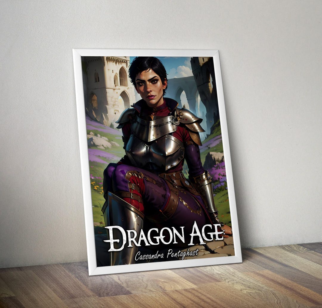 Cassandra Dragon Age 3 Dragon Age Artwork Gaming Poster HD Color Game ...