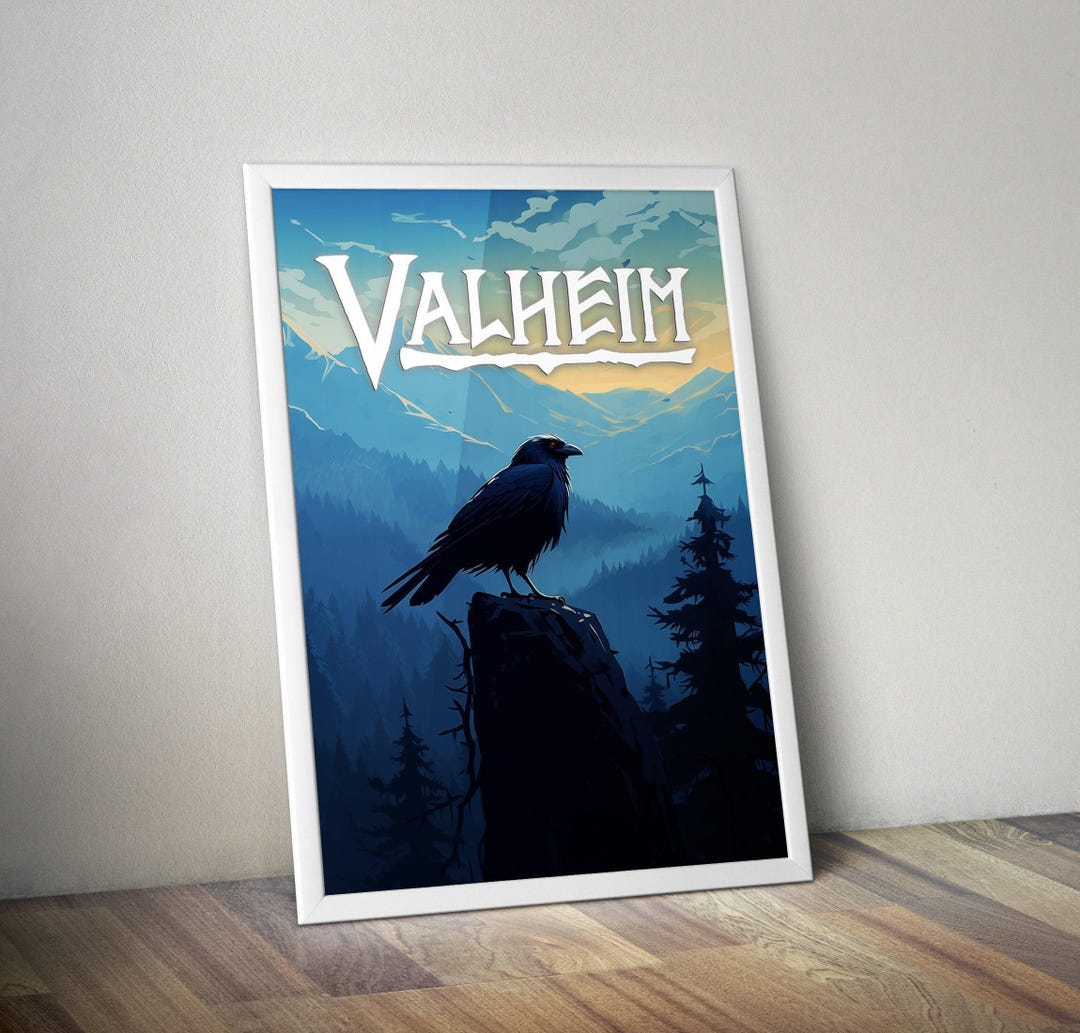 Valheim Poster Valheim Prints Gaming Posters Video Game Posters Wall ...