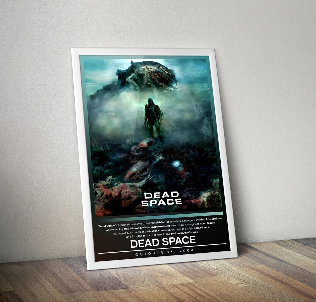 Dead Space Poster Dead Space Prints Gaming Poster 4 Colors Video Game ...