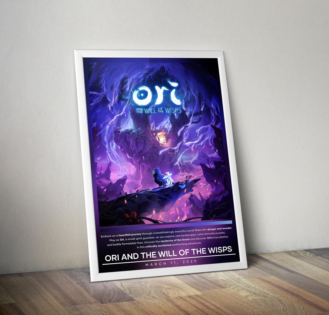 Ori and the Will of the Wisps Poster Print | Gaming Poster Print | 4 ...