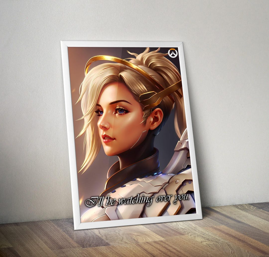 Mercy Mercy Artwork Overwatch Poster Overwatch Artwork Gaming Poster HD ...