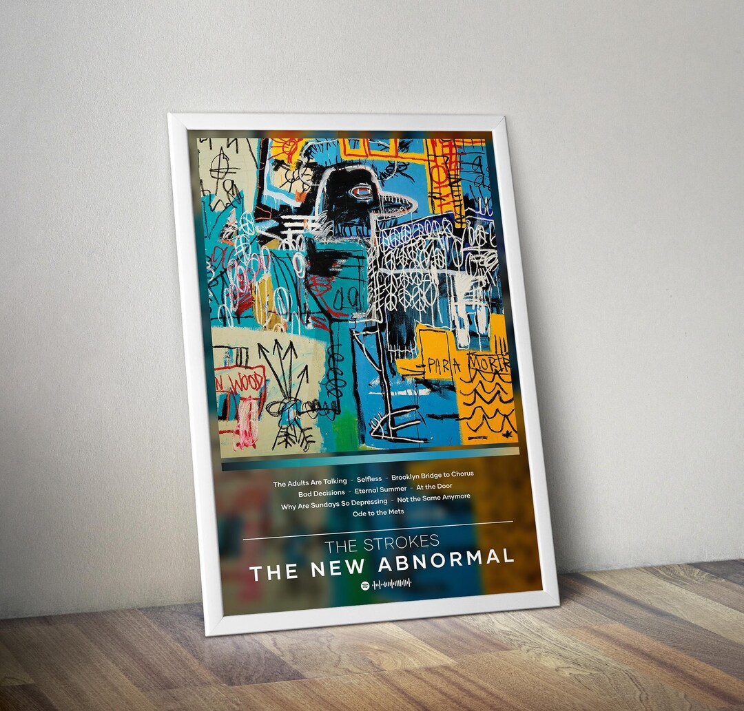 The Strokes Poster Print | the New Abnormal Poster | Album Poster Print ...