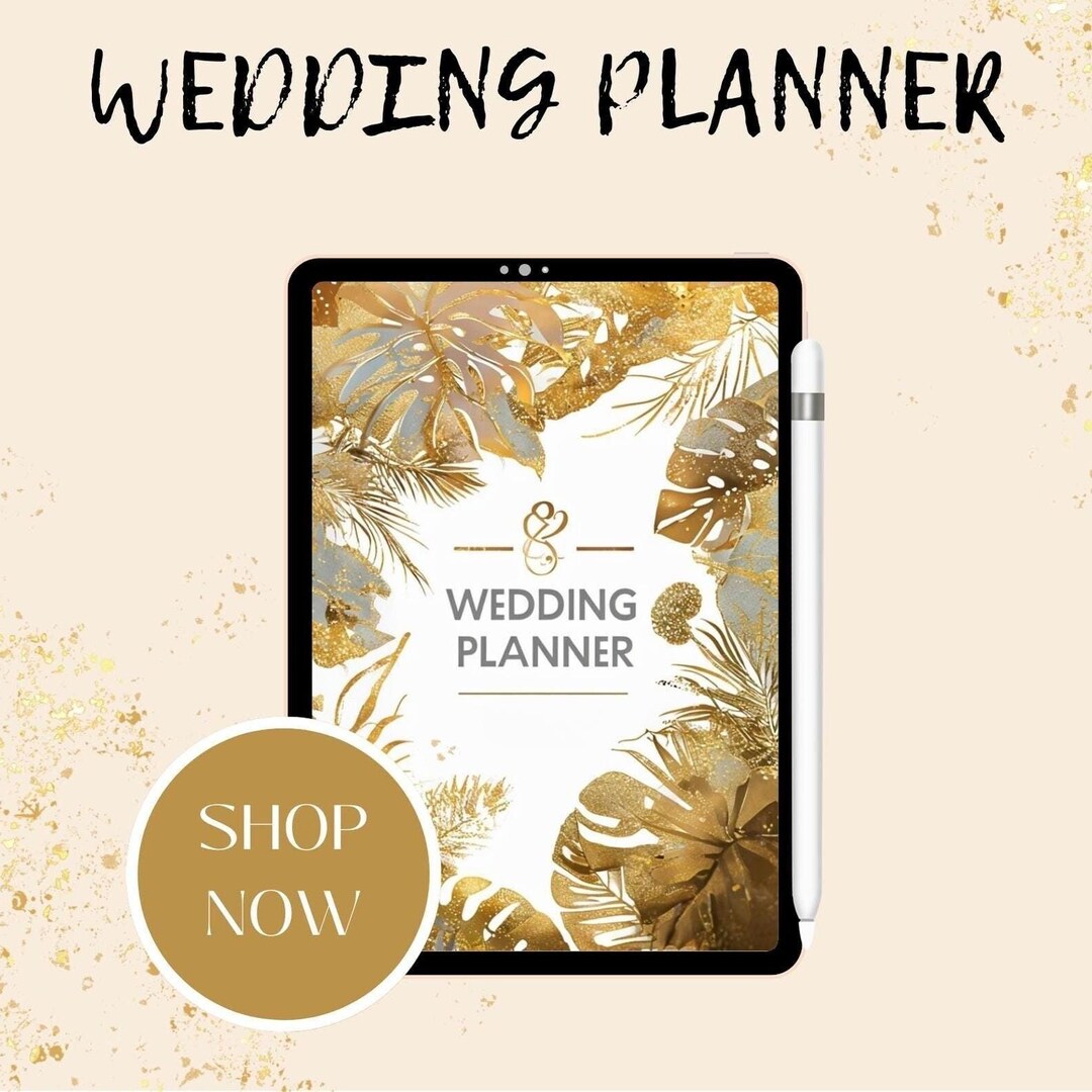 Wedding Planner PDF | Printable Bridal Organizer | Budget Tracker ...