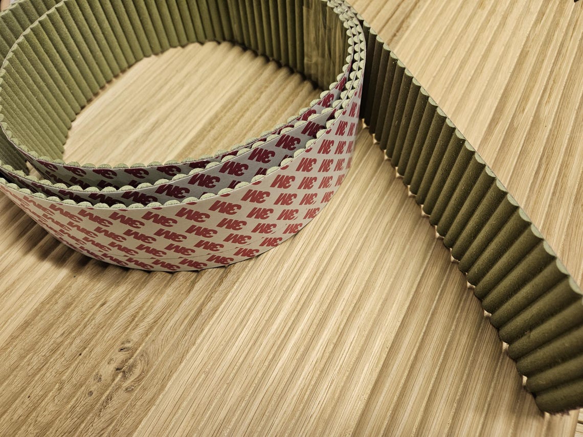SAMPLES Fluted Ribbed Decoration MDF Panel Tape - Etsy