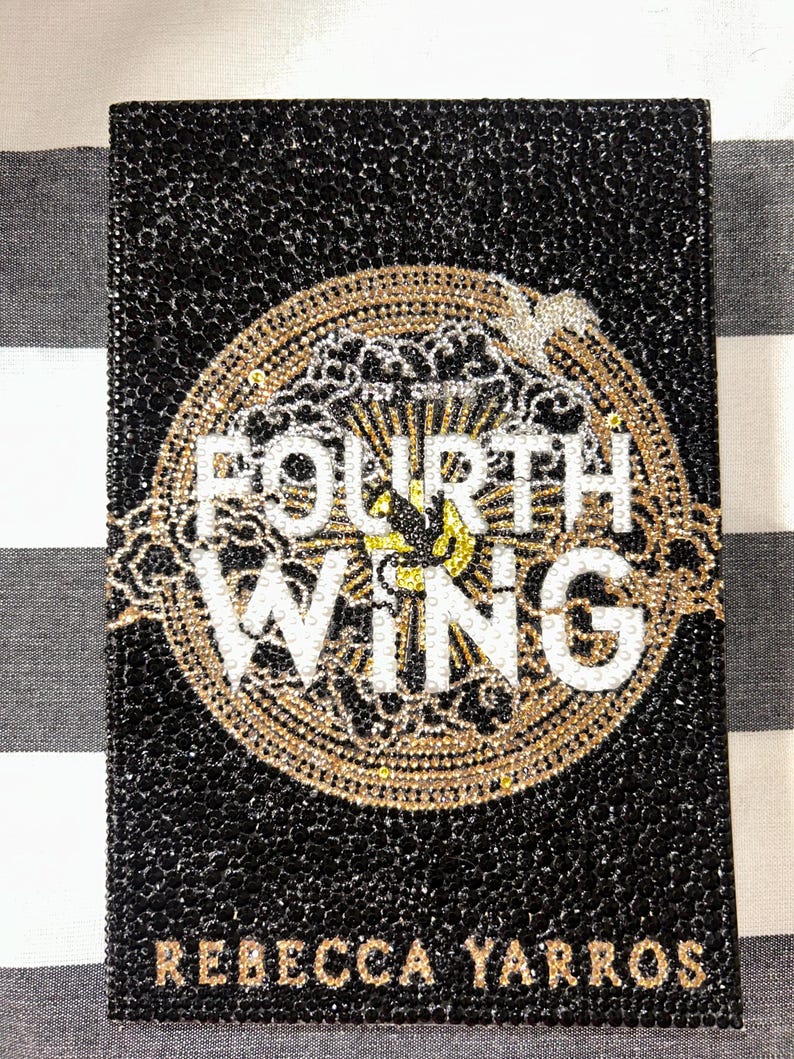 Fourth Wing Bedazzled Book - Etsy