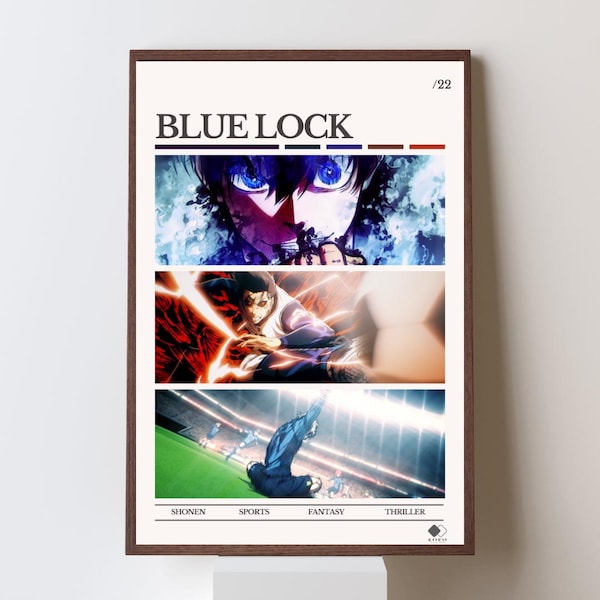Blue Lock Poster - Etsy