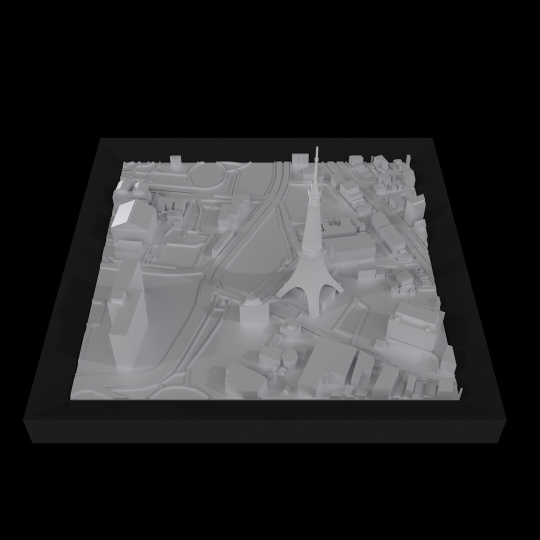 Tokyo Tower | Miniature | 3d Print Model - Etsy