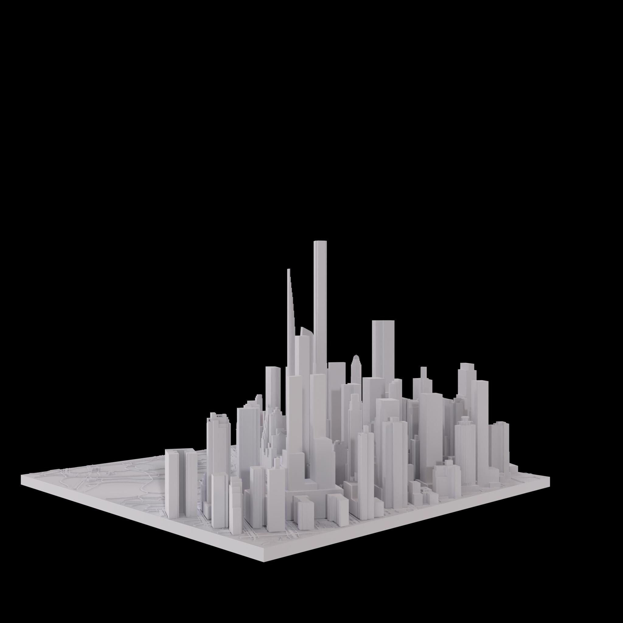 New York - Central Park | Miniature | 3d Print Model - Etsy