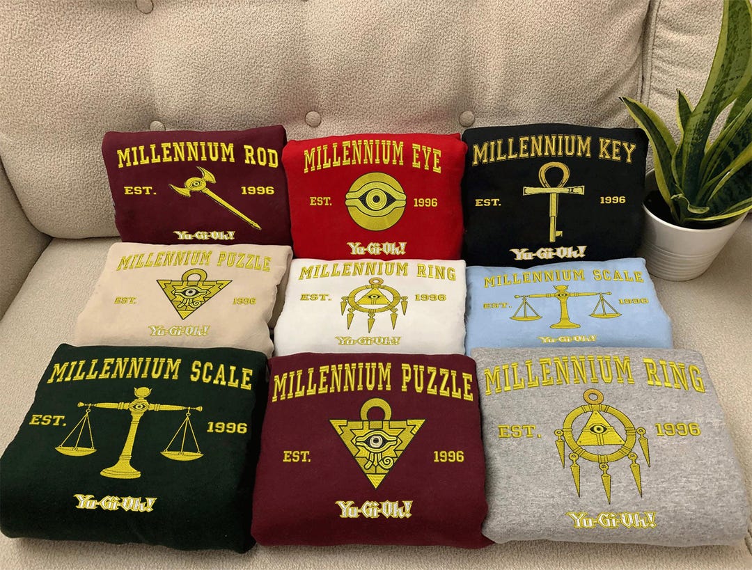 Embroidery Anime YGO Comfort Colors® Shirt, Anime Duel King Tee ...