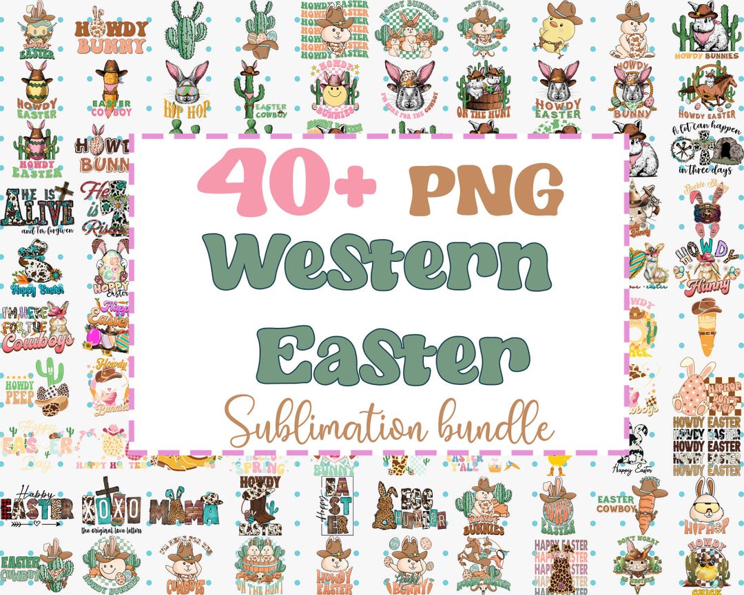 40+ Howdy Easter Png, Cowboy Easter Png, Western Easter Bunny PNG ...
