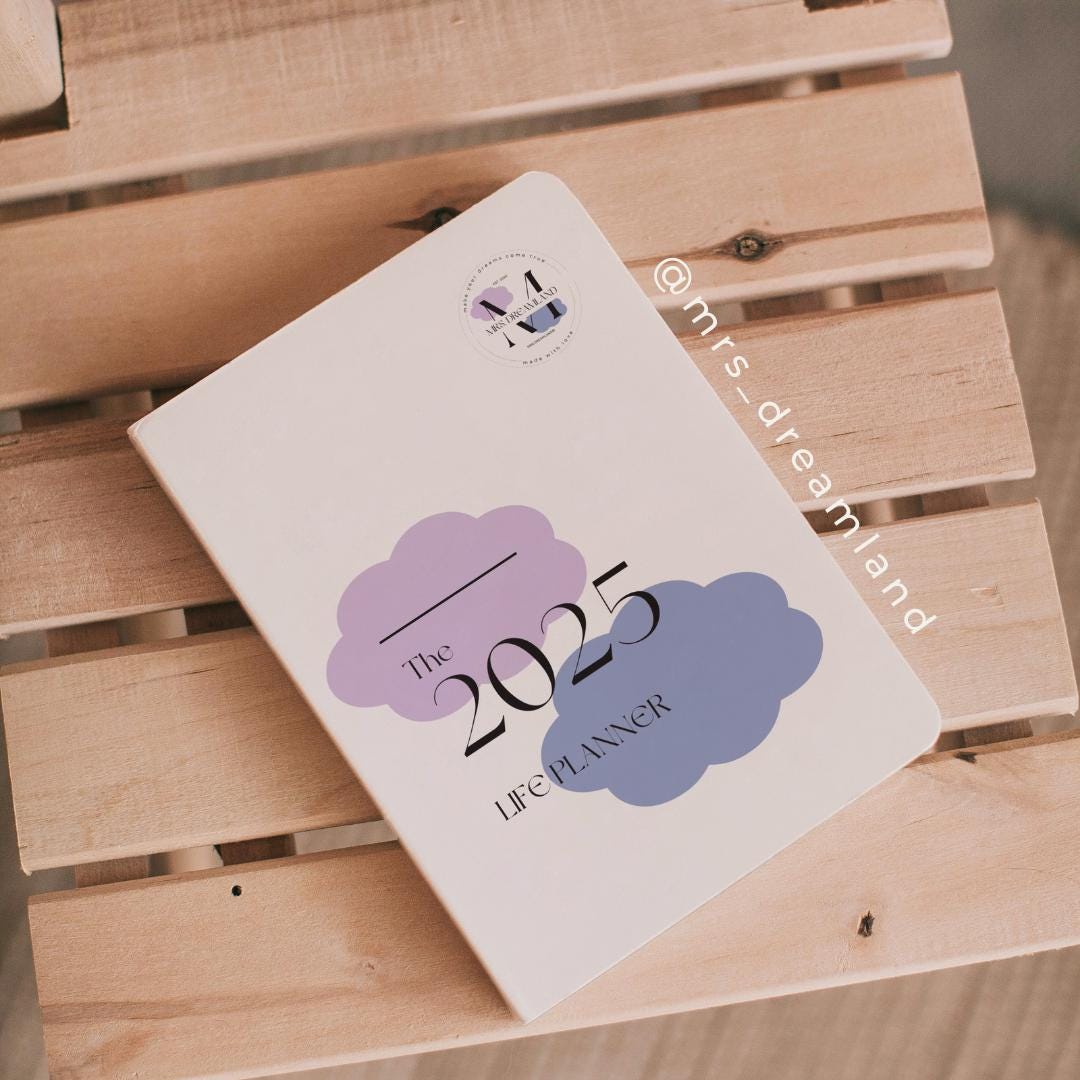 The 2025 Life Planner (PDF) - Digital Planner - Etsy