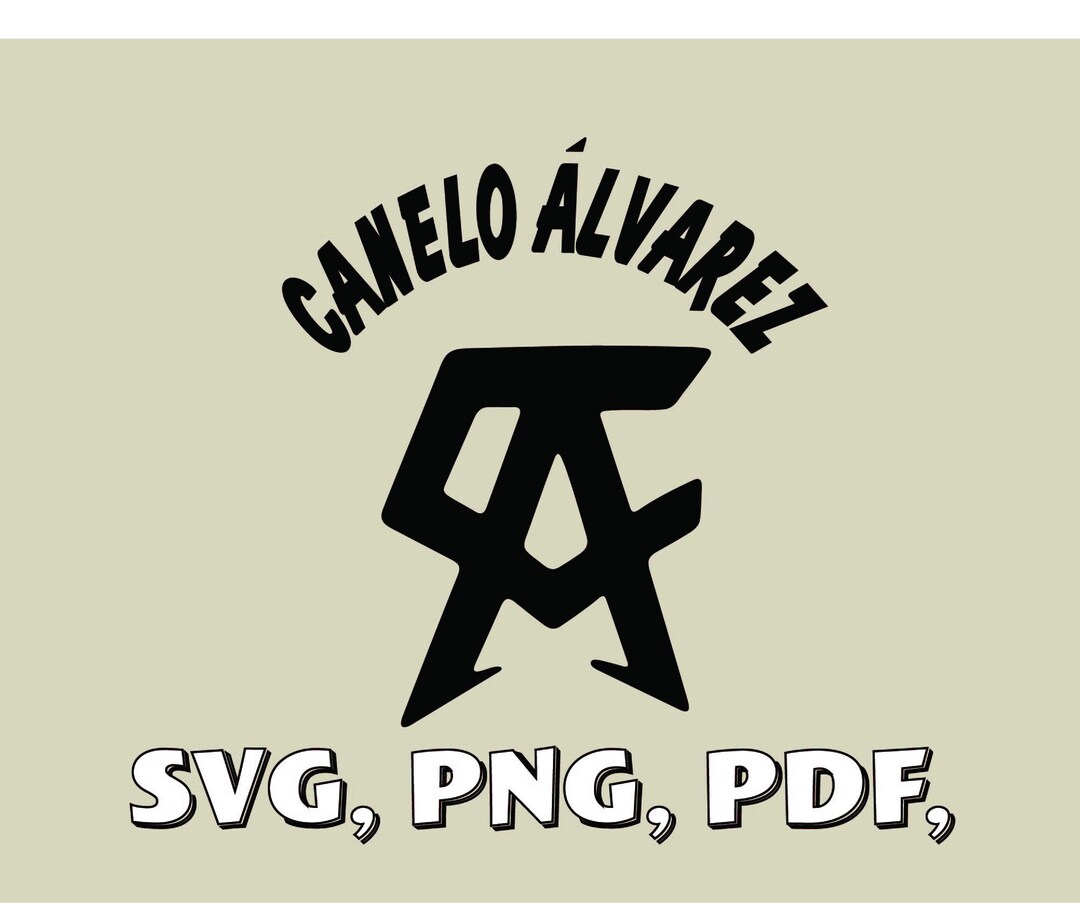 Canelo Álvarez SVG – Digital Download for Cricut & Silhouette – Boxing ...