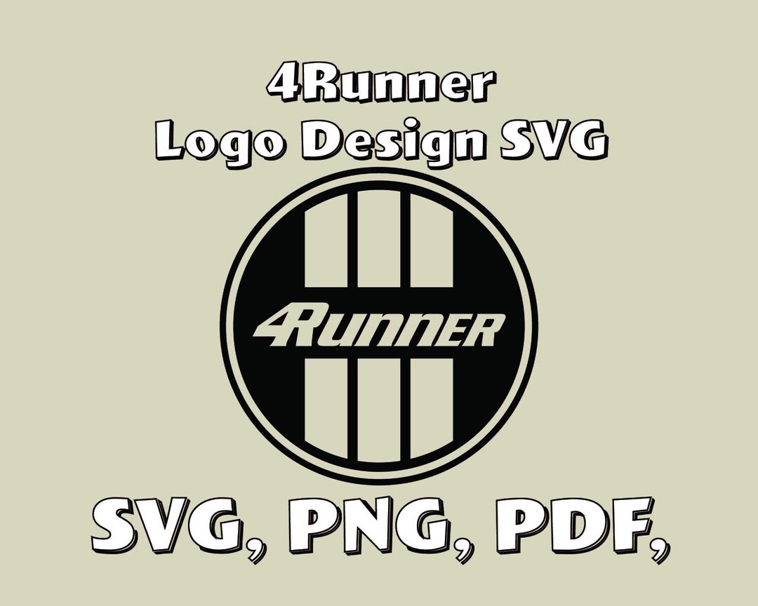 Toyota 4runner TRD Logo SVG – Digital Download for Cricut and ...