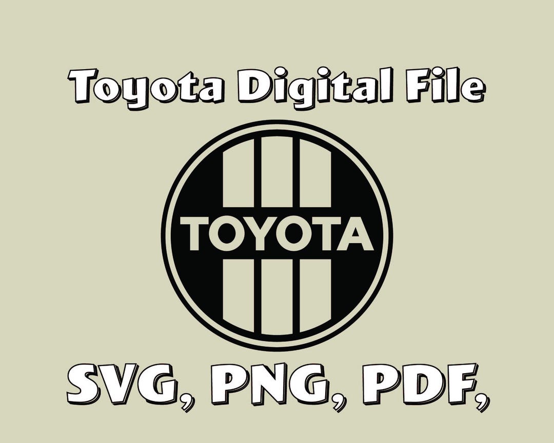 Toyota Logo SVG – Digital Download for Cricut & Silhouette – Perfect ...