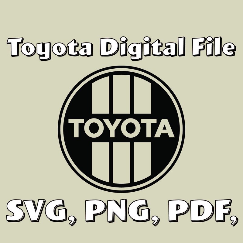 Toyota Car Svg - Etsy