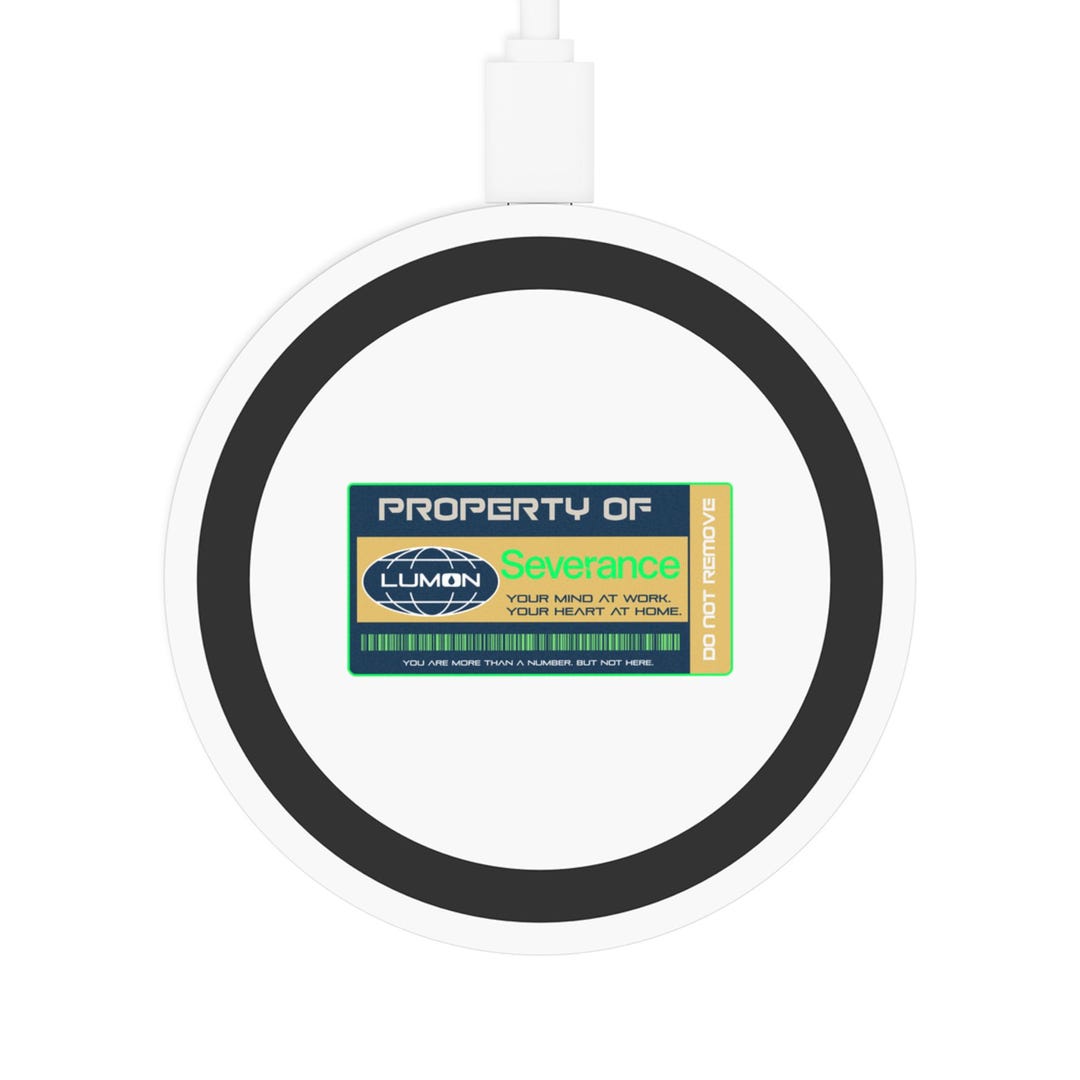 Severance TV Show Inspired Wireless Charger Pad - Property of Lumon ...