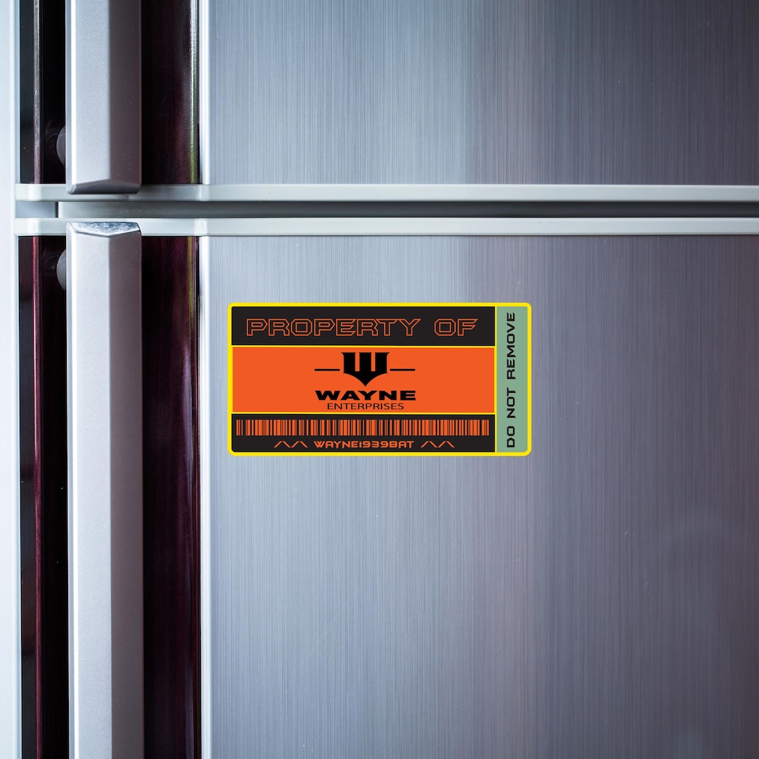 Gotham City Restricted Access Decal Wayne Tech Vinyl Sticker Sci Fi ...