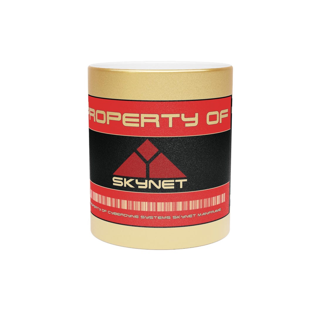 Skynet Mug Cyber AI Coffee Cup Terminator Inspired Sci Fi Drinkware ...