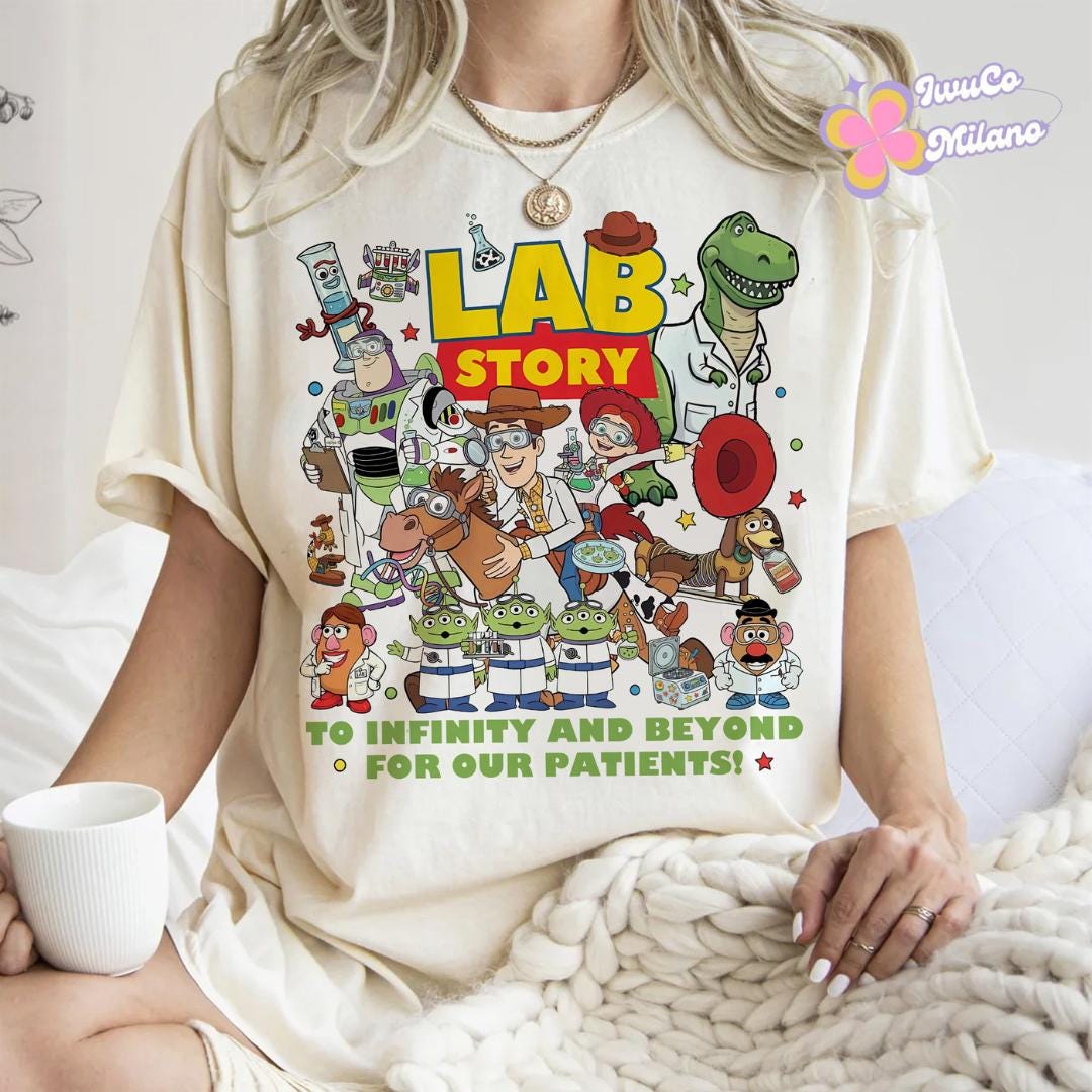 Disney Toy Story Lab Week Shirt, Buzz Lightyear Woody Jessie Bo Peep ...