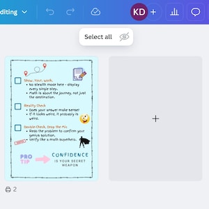 Math Problem Solving Checklist – Printable PDF & Editable Canva ...