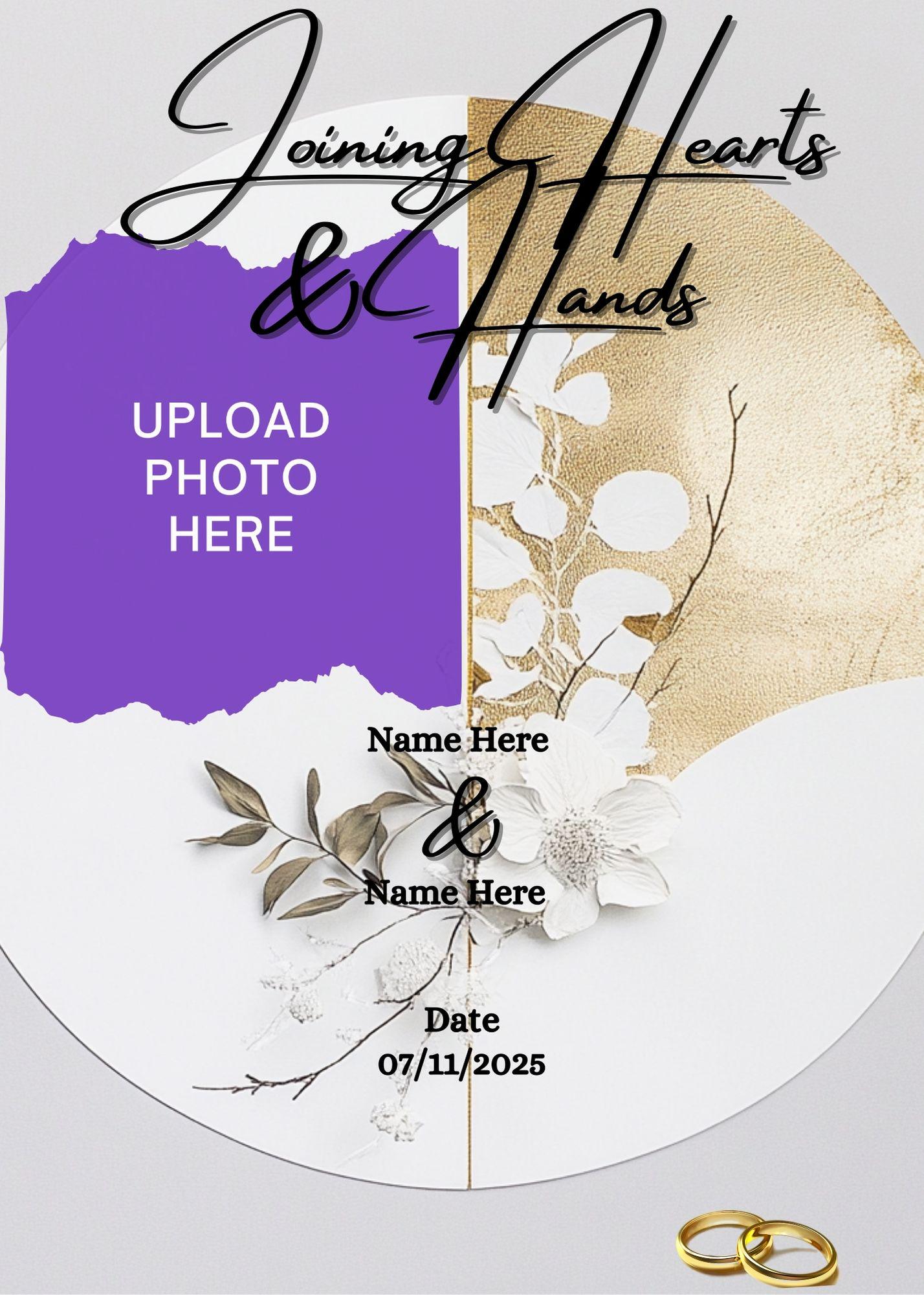 Printable, Wedding, Invitations, Planner, Templates, DIY Wedding, Love ...