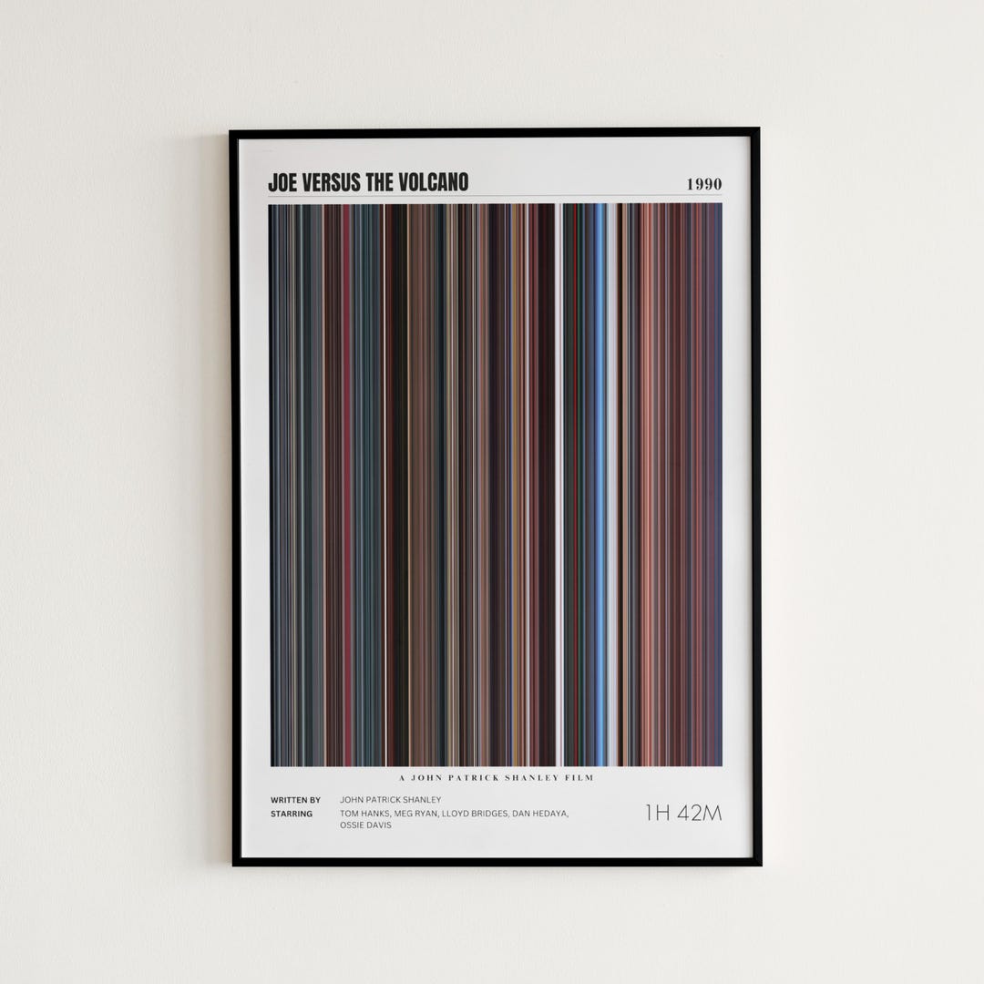 Joe Versus the Volcano Movie Poster, Tom Hanks, Joe Versus the Volcano ...