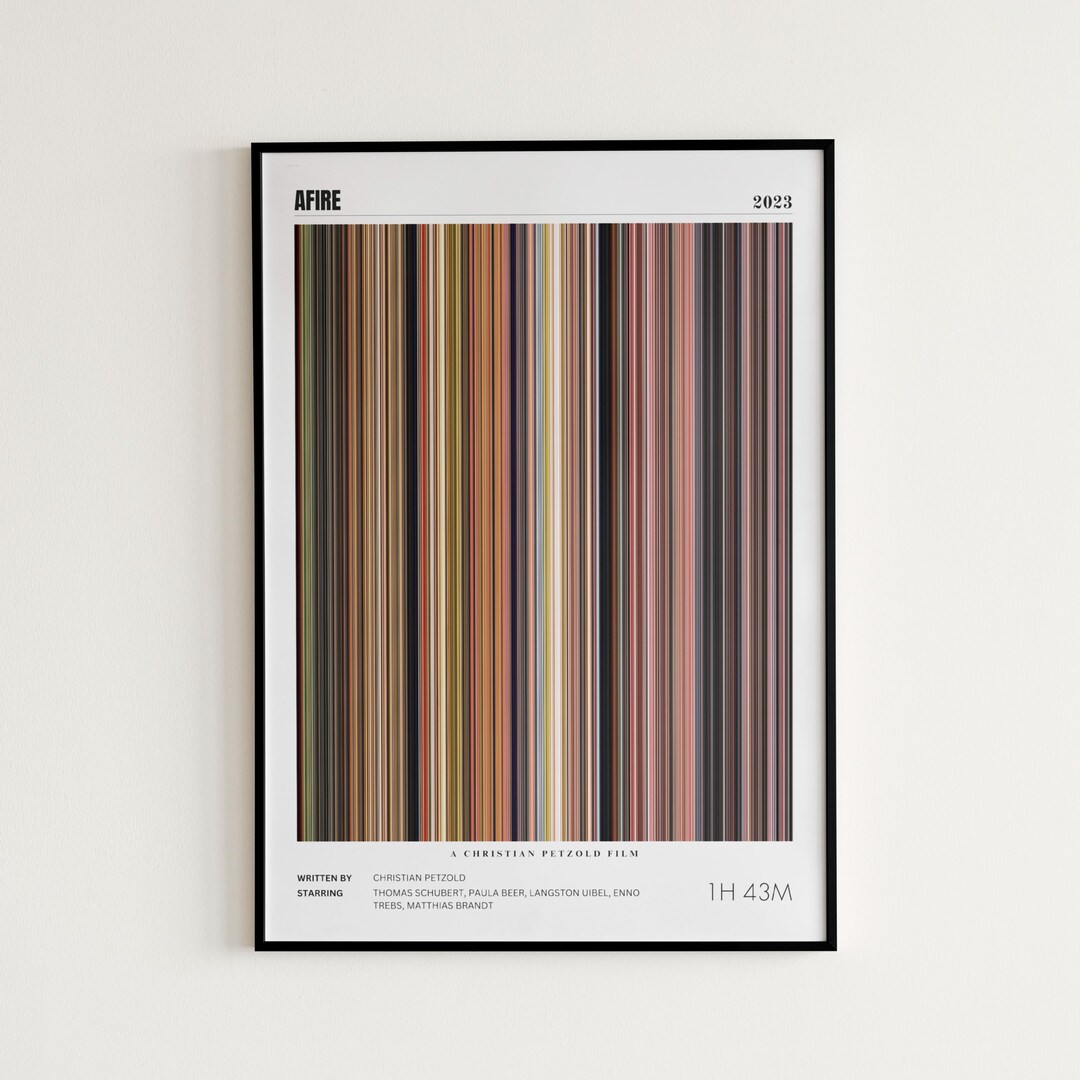 Afire Movie Poster, Thomas Schubert, Afire Print, Custom Movie Poster ...