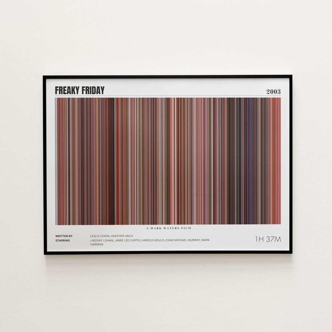 Freaky Friday Movie Poster, Horizontal Movie Print, Freaky Friday Print ...