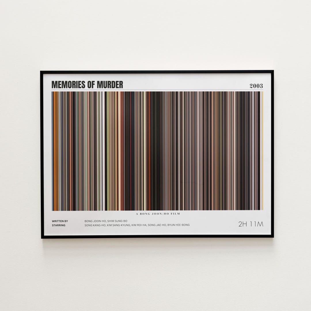 Memories of Murder Movie Poster, Horizontal Movie Print, Memories of ...