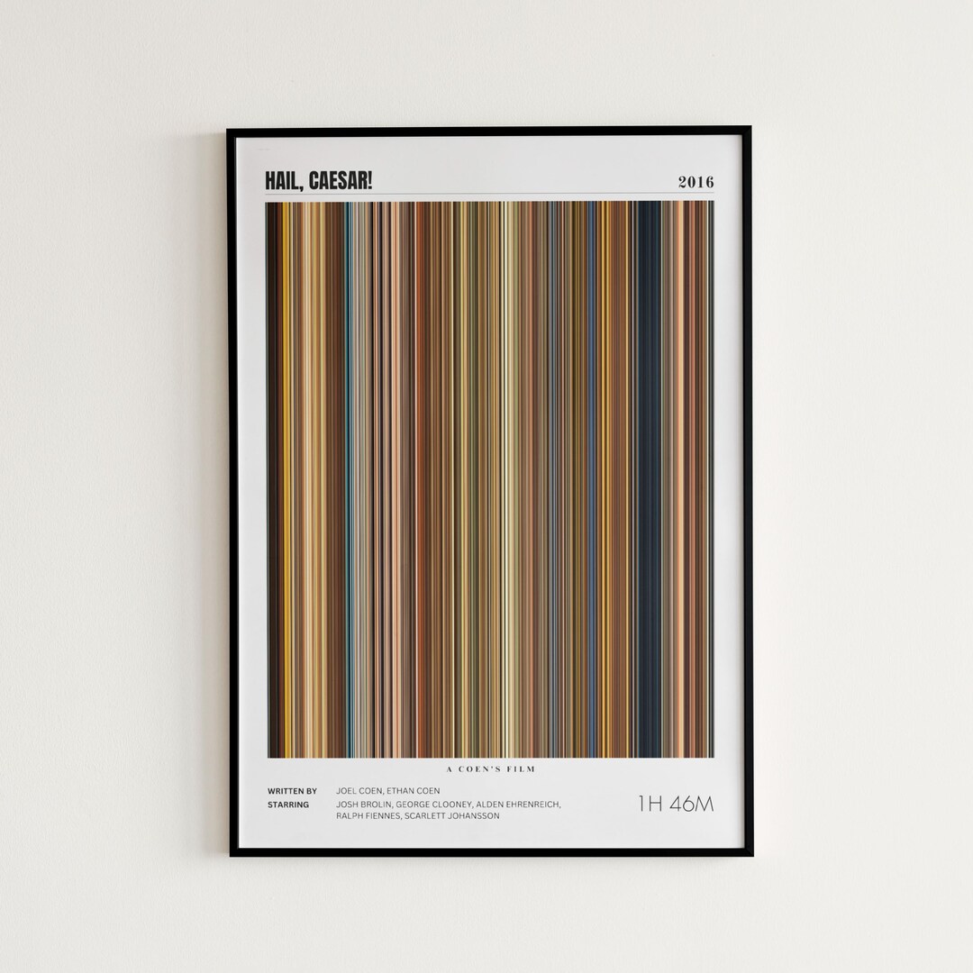 Hail, Caesar Movie Poster, Josh Brolin, Hail, Caesar Print, Custom ...